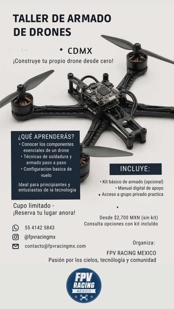 De Cero a Piloto FPV: Arma, Configura y Vuela tu Propio Drone ...